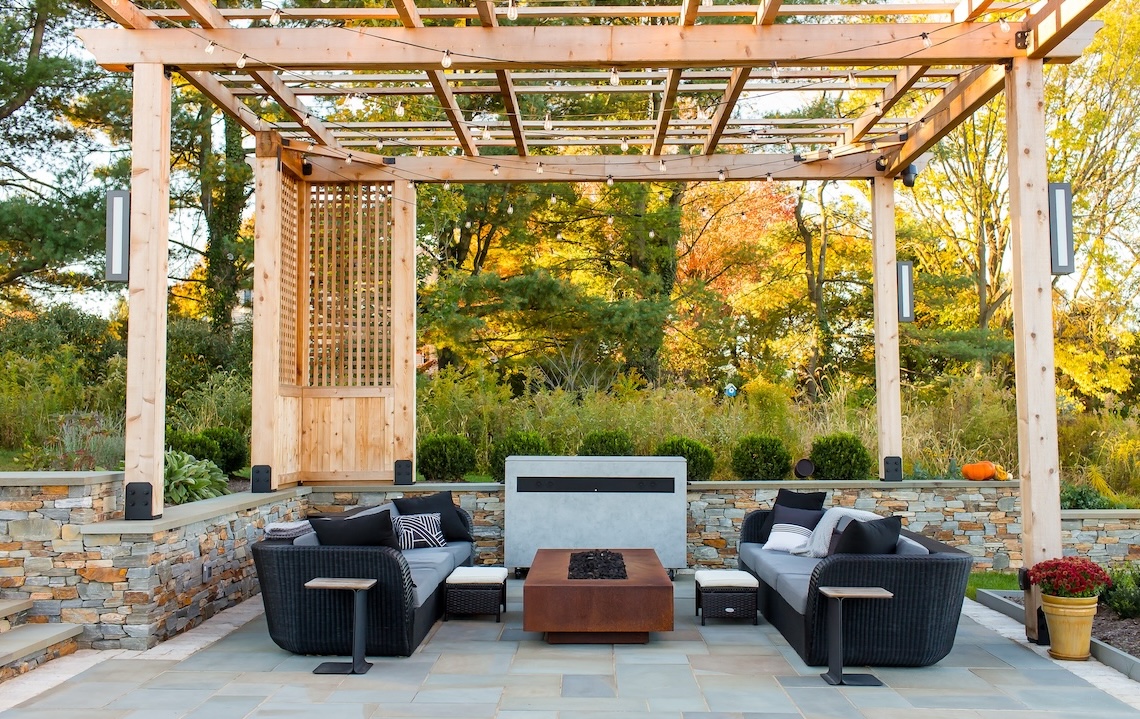 Hardscaping Project Feature: The Gathering Terrace - Penn Stone